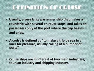 Carnival cruises | PPTX