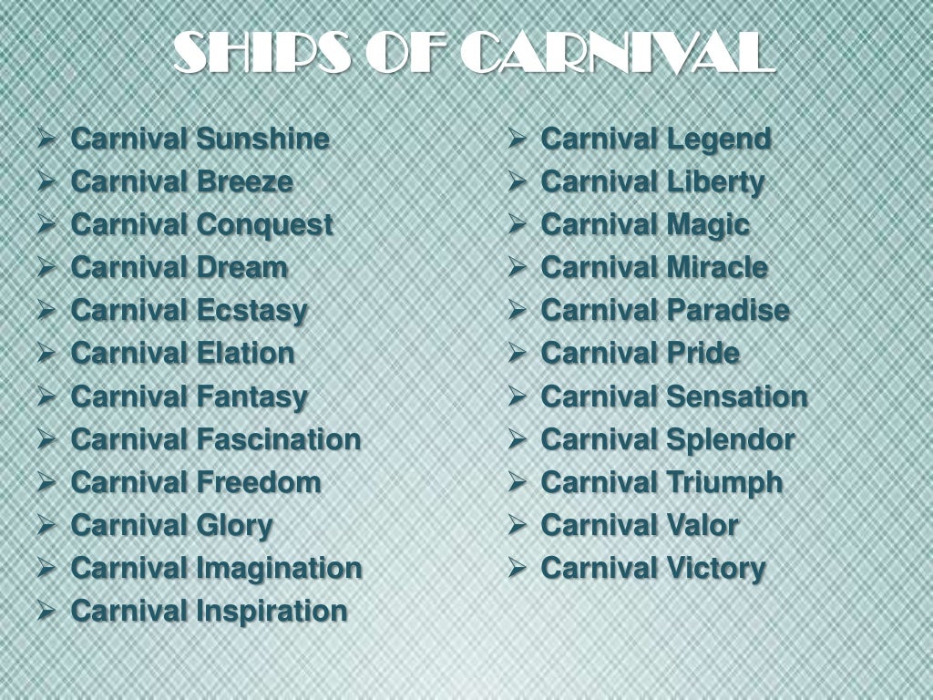 Carnival Cruises carnival-cruises