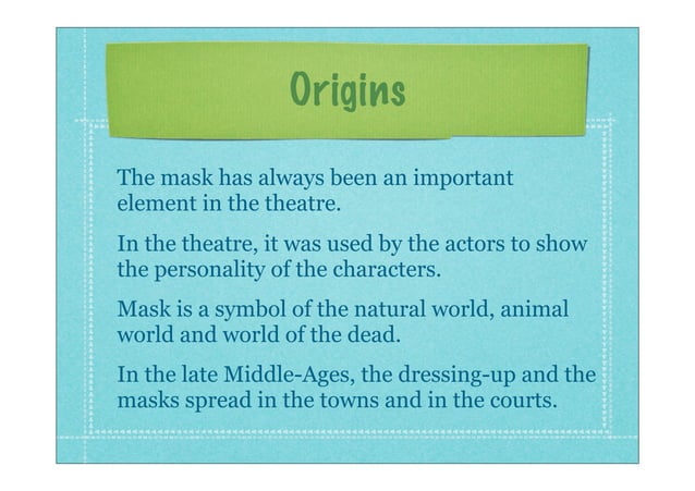Carnival masks | PDF