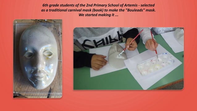 Carnival masks storybook | PPT