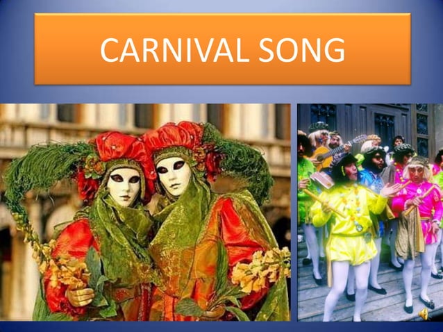Carnival Song PresentacióN | PPSX
