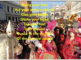 Carnival Song PresentacióN | PPSX | Music | Entertainment