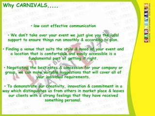 CARNIVALS | PPTX