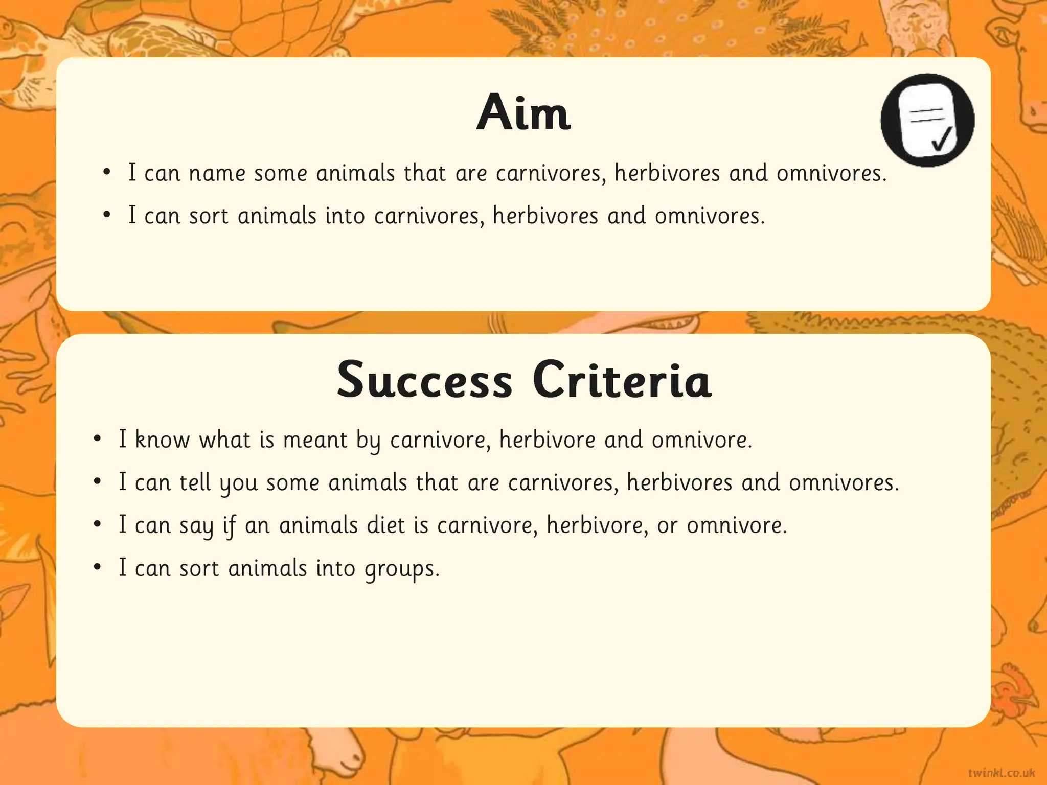 Carnivore Herbivore Omnivore.ppt this lesson is made for 4th grade ...