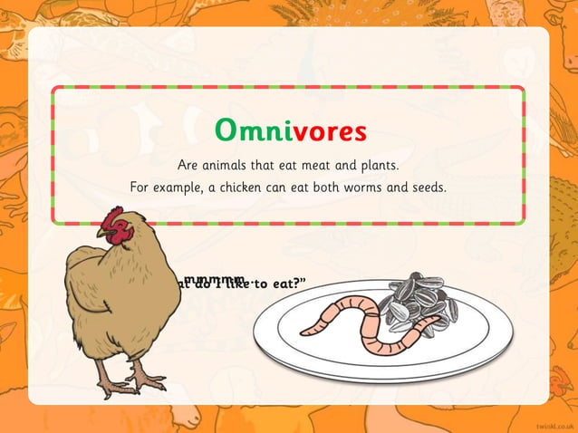 Carnivore Herbivore Omnivore.ppt this lesson is made for 4th grade ...