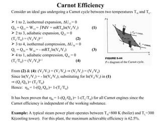 carnot cycle.ppt basic thermodynamics... | PPT | Physics | Science