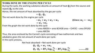 CARNOT CYCLE AND THEOREM(REVERSIBLE ENGINE) | PPTX