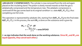 CARNOT CYCLE AND THEOREM(REVERSIBLE ENGINE) | PPTX