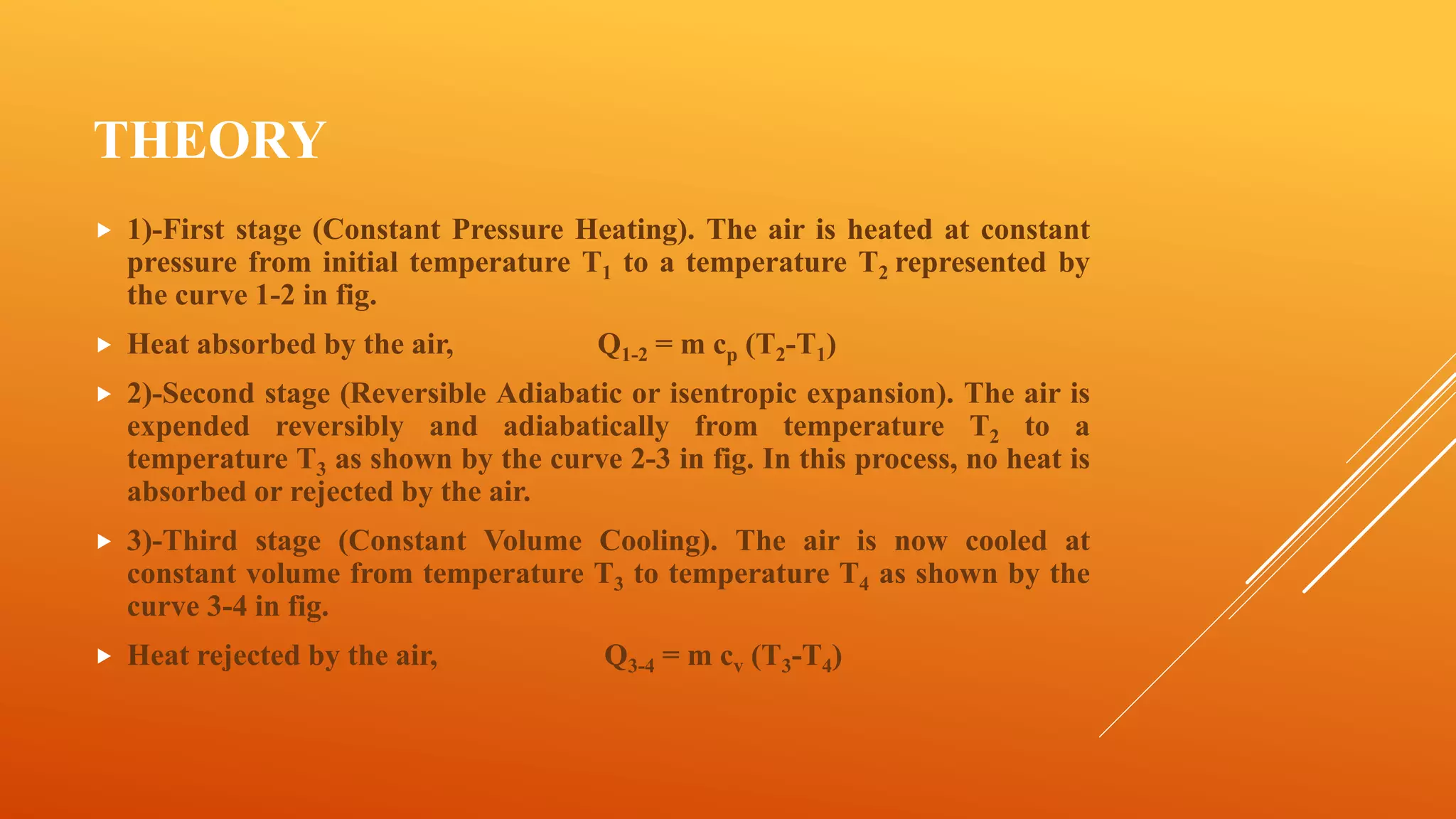 Carnot cycle, Joule cycle, Dual combustion cycle | PPTX