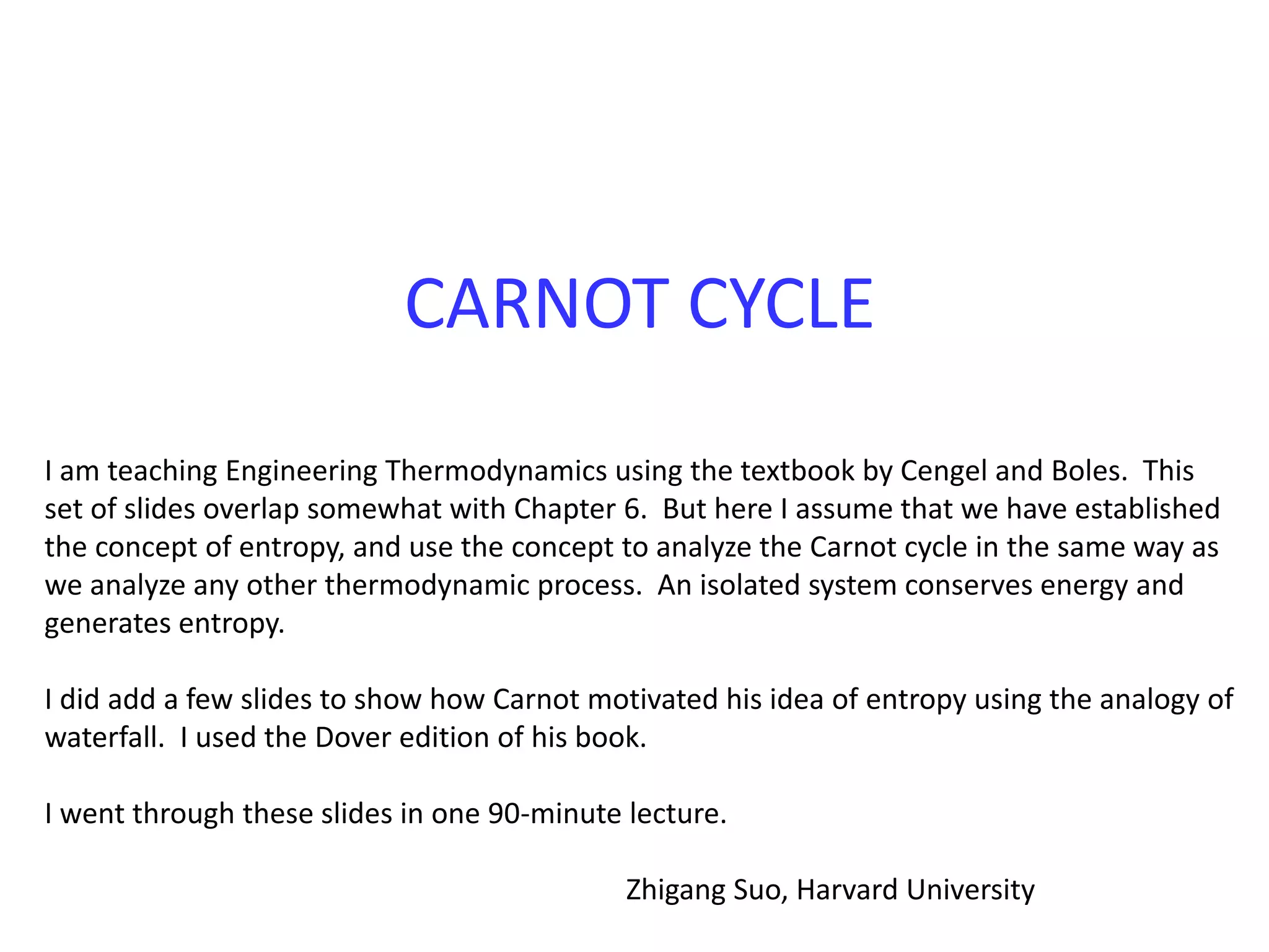 Carnot Cycle Lecture 6.pptx