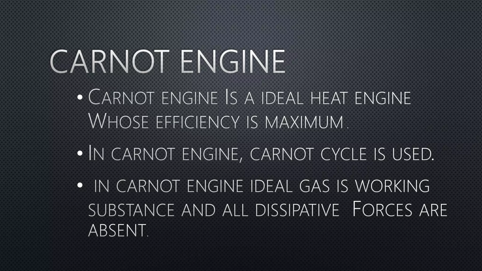 Carnot engine | PPTX