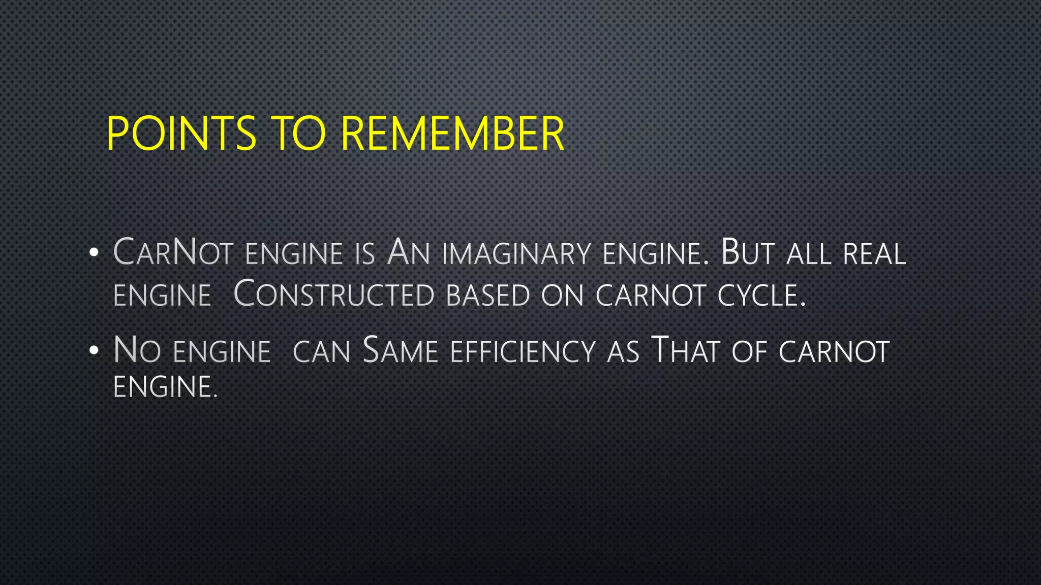 Carnot engine | PPTX