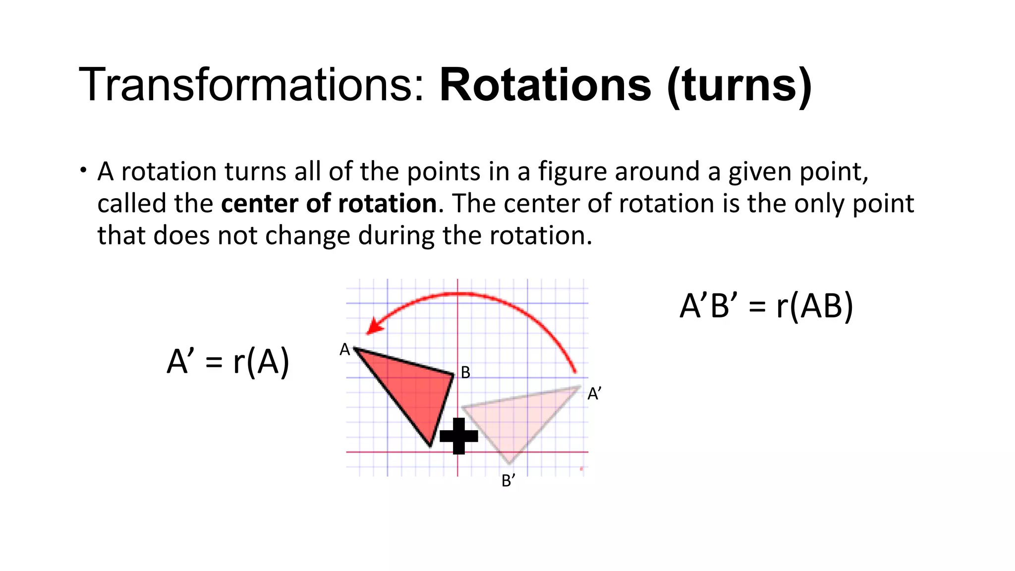 Geometrical Transformations | PPTX