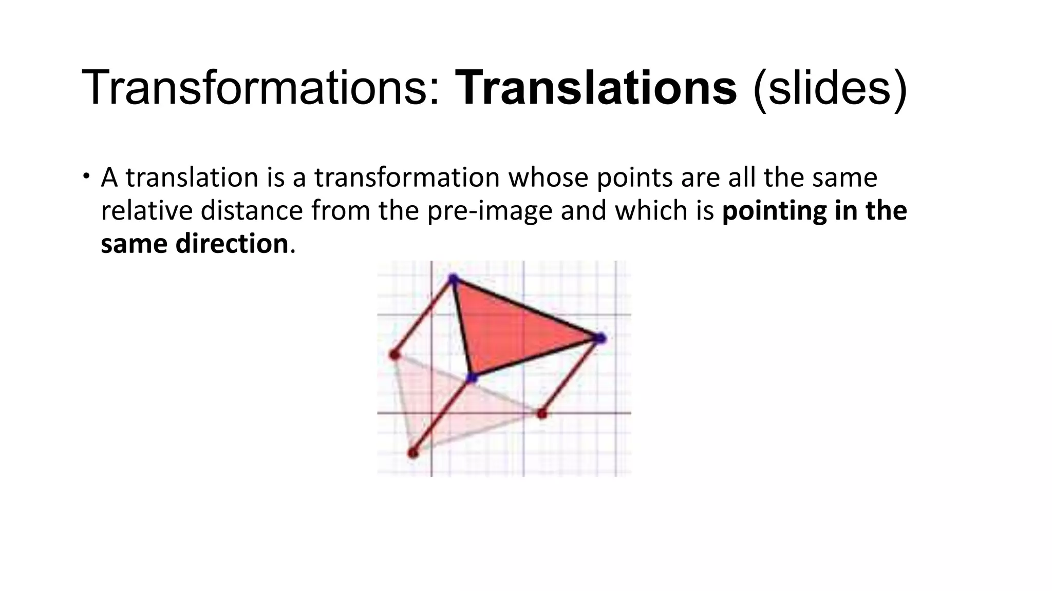 Geometrical Transformations | PPTX