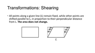 Geometrical Transformations | PPTX