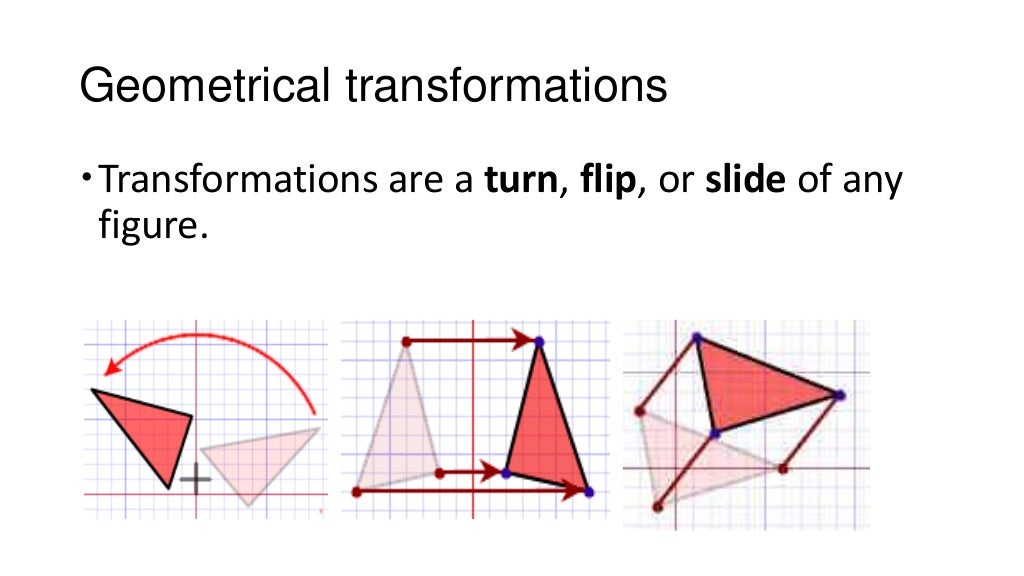 Geometrical Transformations