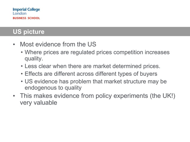 Carol Propper: Is competition a force for good in hospitals? | PPT