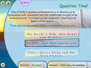 Carolannduffy revision power point | PPT | Christianity | Religion ...