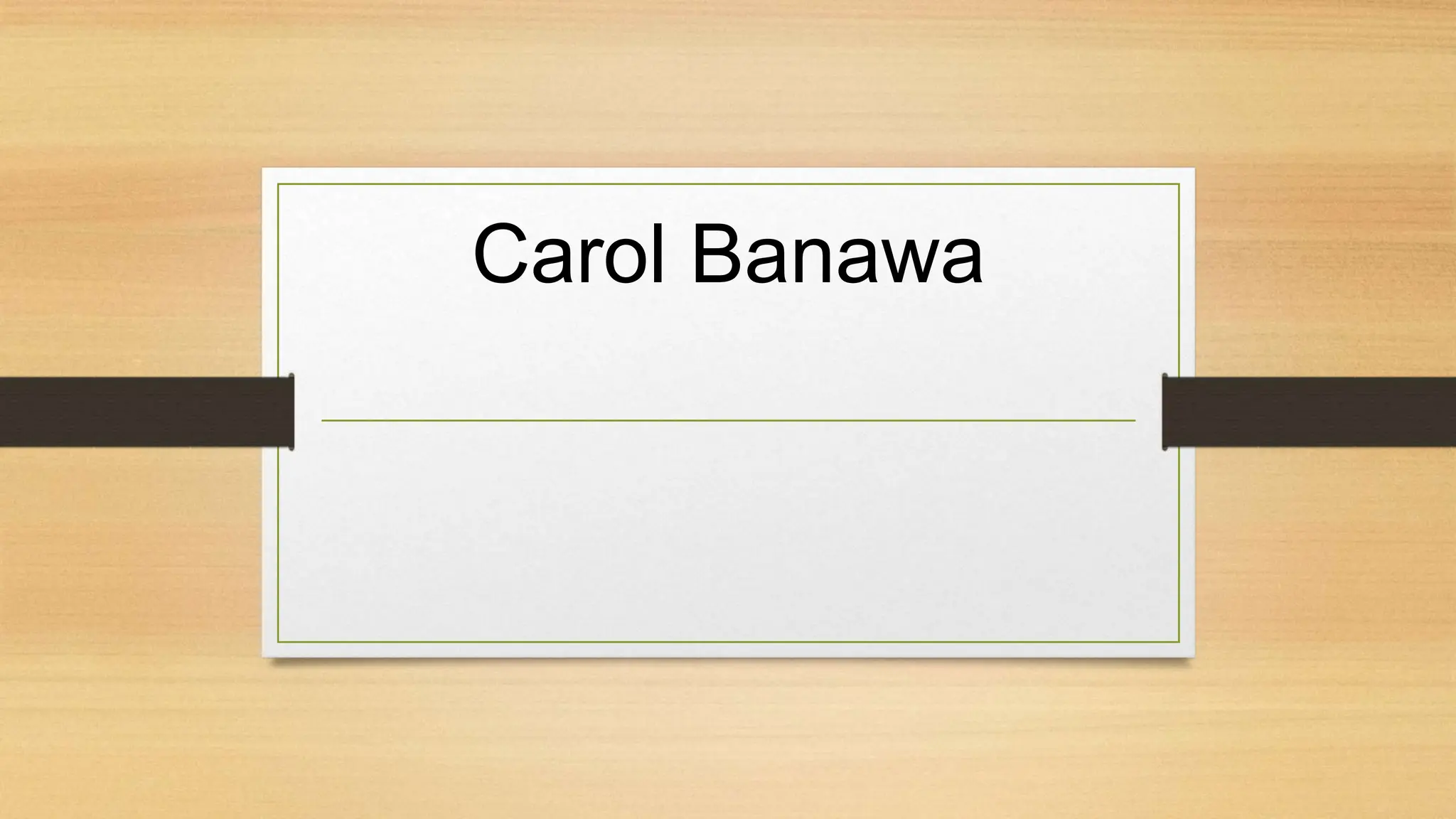 Carol Banawa Biography, Early Life, Career, Filmography.pptx