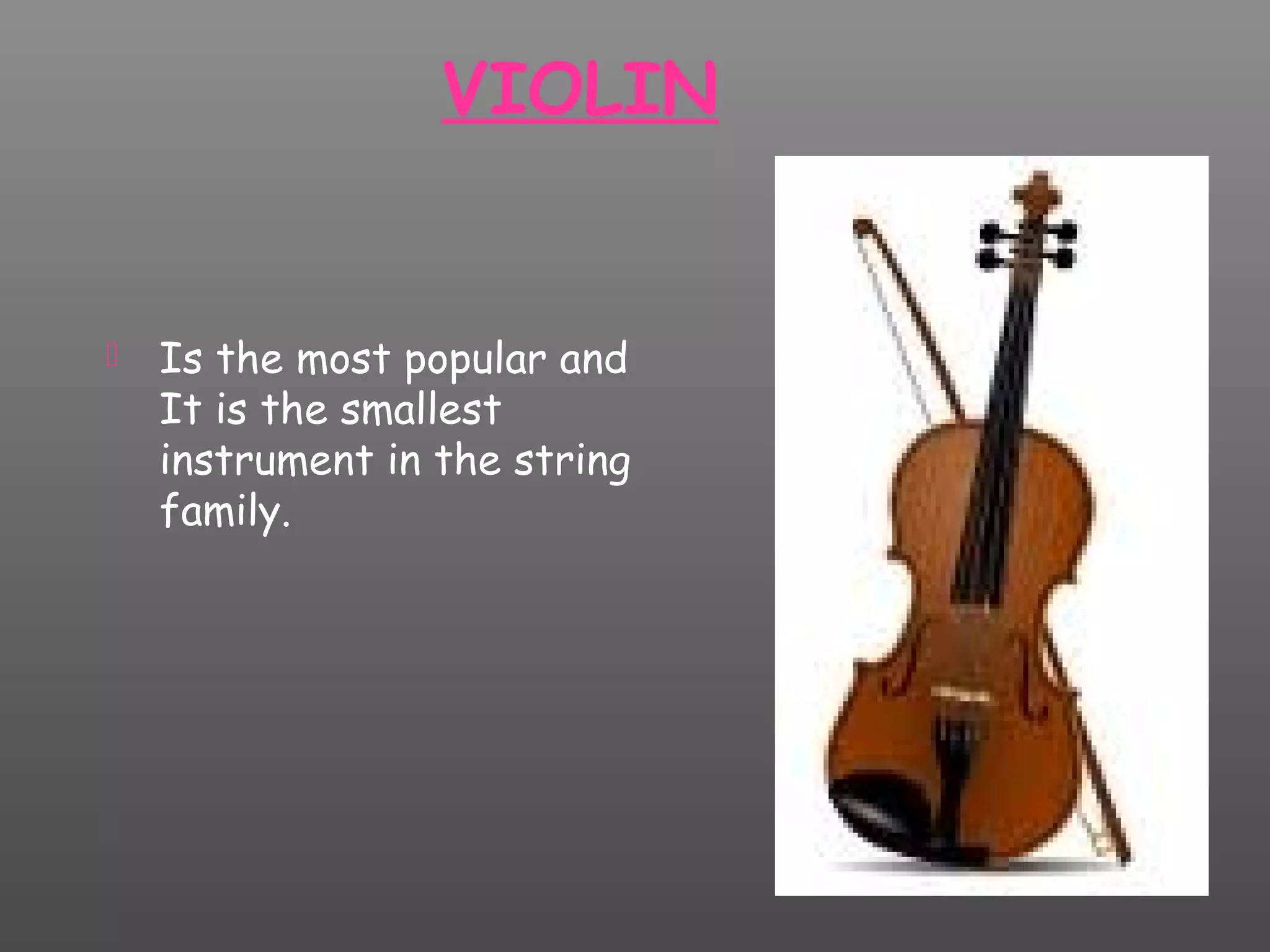 String instruments by Carolina Pulido | PPT