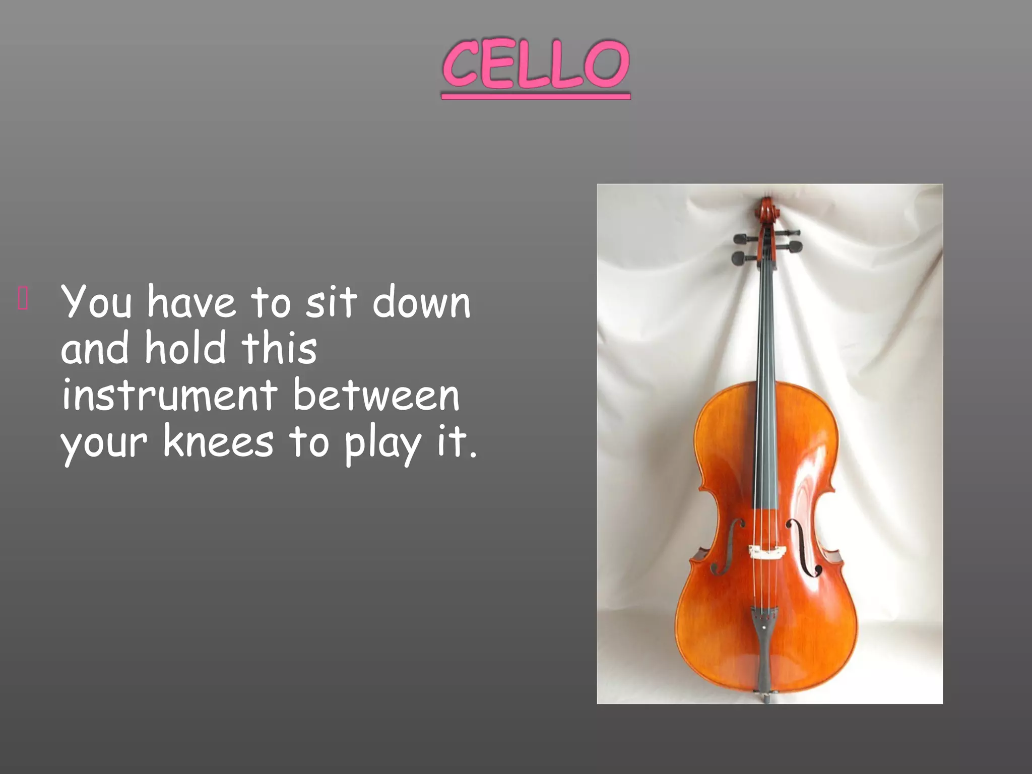 String instruments by Carolina Pulido | PPT