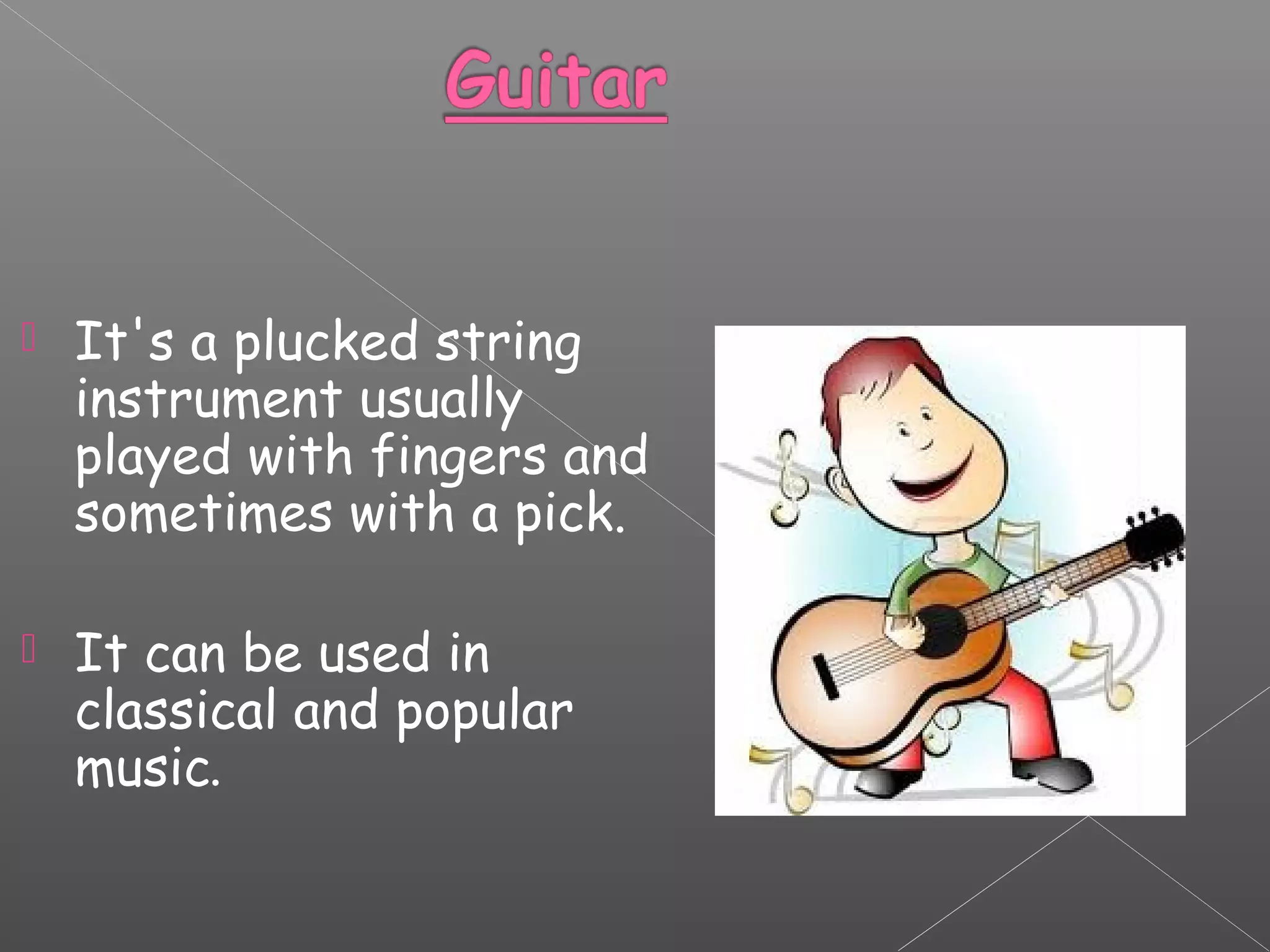 String instruments by Carolina Pulido | PPT