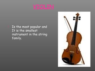 String instruments by Carolina Pulido | PPT