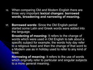 Language History | PPT