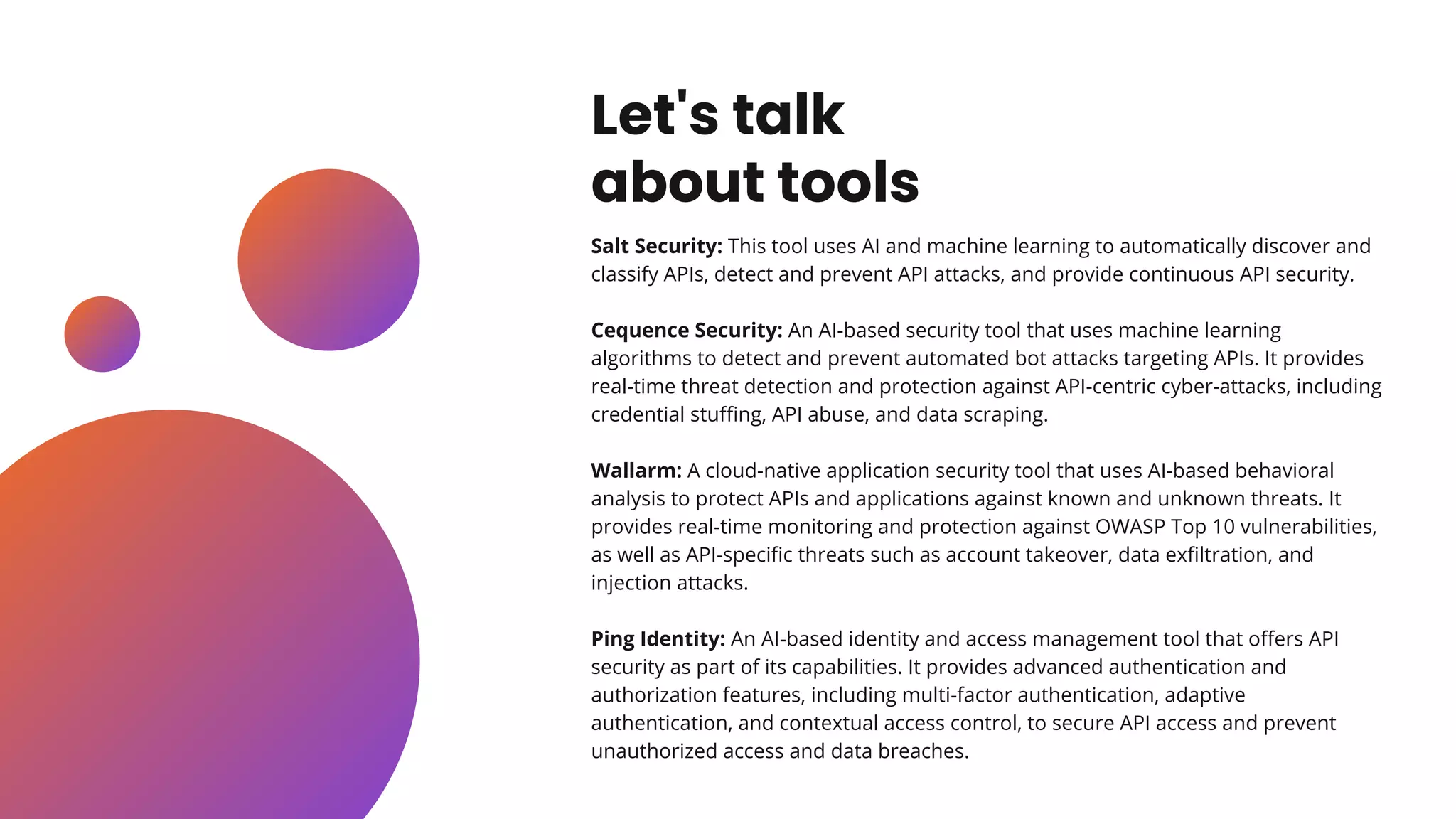 APIsecure 2023 - AI in API Security, Carolina Ruiz (Brier & Thorn) | PDF