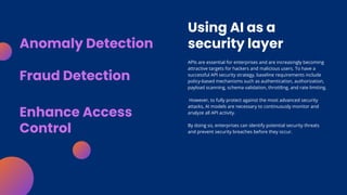 APIsecure 2023 - AI in API Security, Carolina Ruiz (Brier & Thorn) | PDF