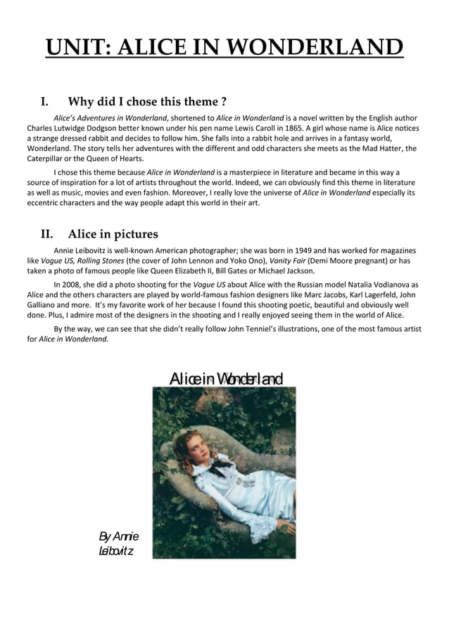 Alice in Wonderland | PDF