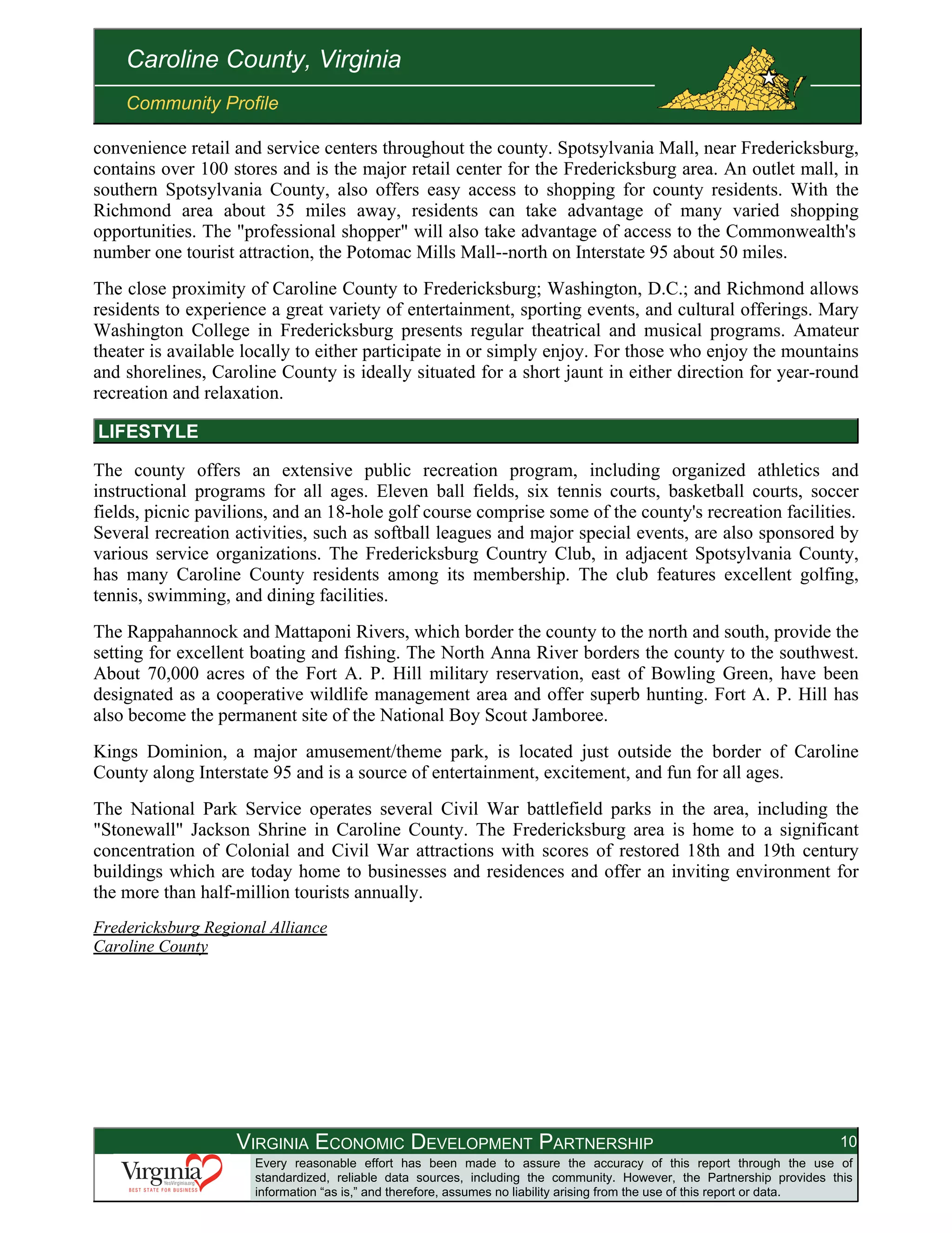 Information about Caroline Virginia | PDF