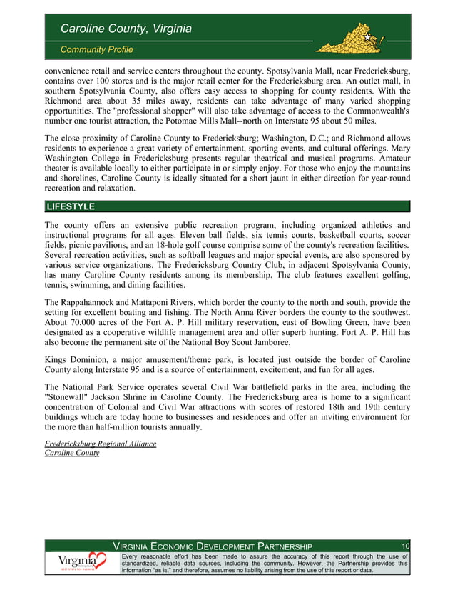 Information about Caroline Virginia | PDF