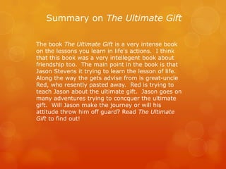 The Ultimate Gift Book