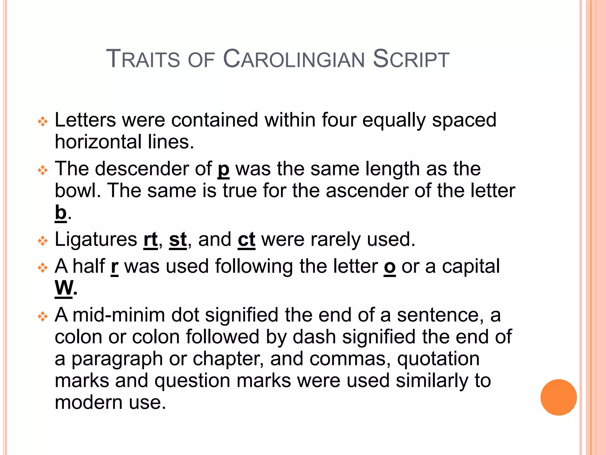 Carolingian and Gothic script | PPTX | Genealogy and Ancestry | Hobbies ...
