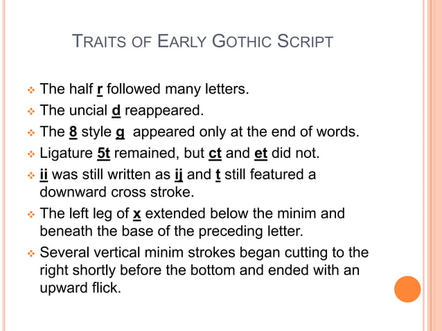 Carolingian and Gothic script | PPTX | Genealogy and Ancestry | Hobbies ...