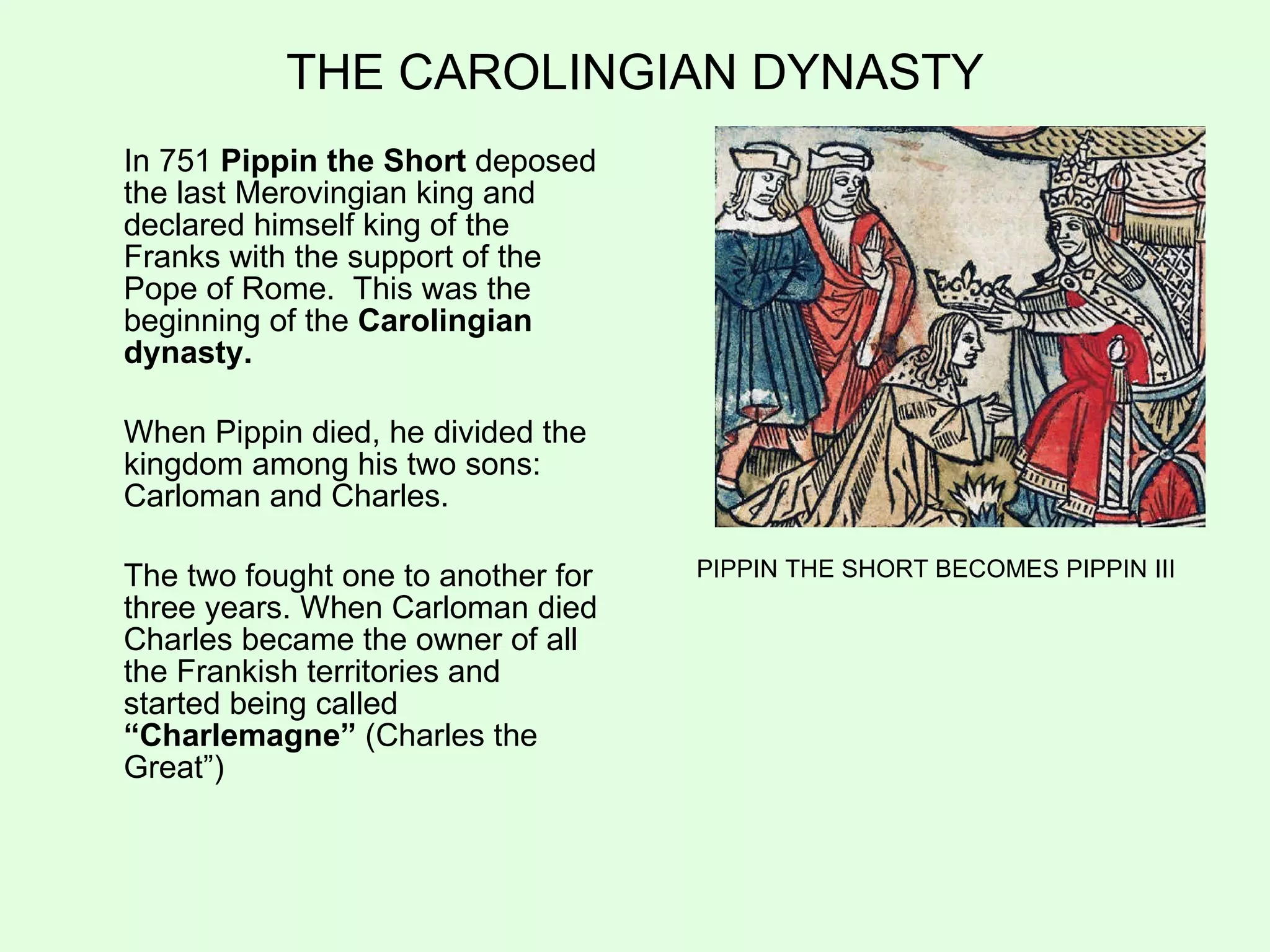 Carolingians and Visigoths | PPS