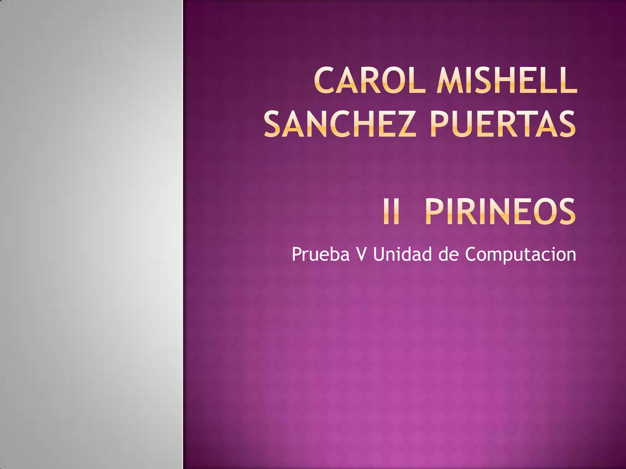Carol mishell | PPT