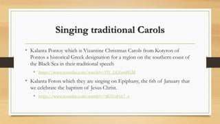 Carols lesson plan | PPT