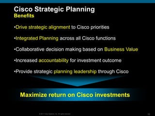 Cisco Strategic Planning The Journey, Cisco | PDF