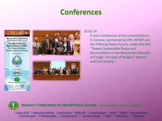 WFWP Europe 2013_2014 | PPSX
