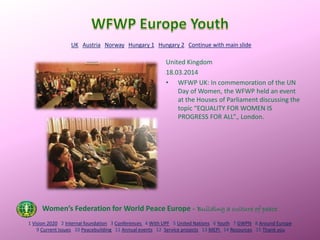 WFWP Europe 2013_2014 | PPSX