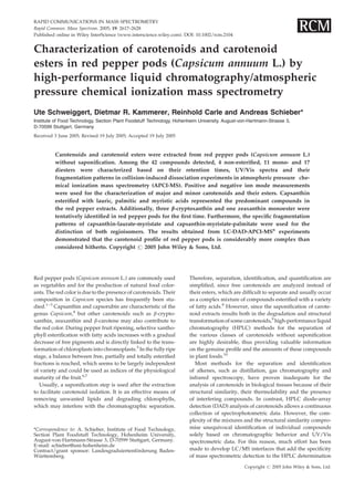 Carotenoid | PDF | Gardening | Home & Garden
