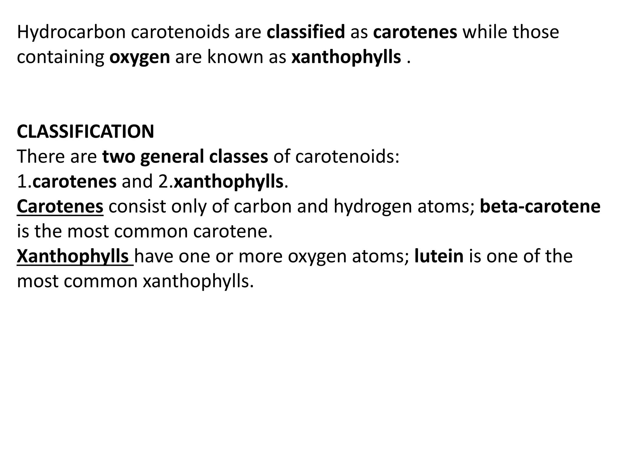 Carotenoids | PPTX