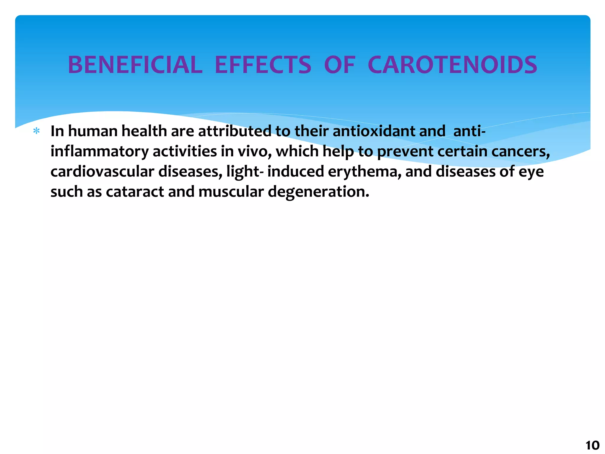 Carotenoids biosynthetic pathway | PPTX
