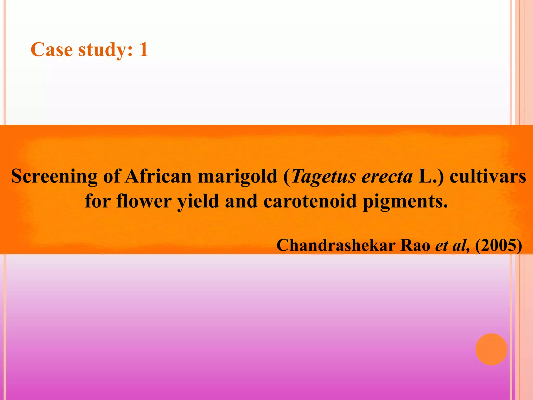 Carotenoids in flowers | PPTX