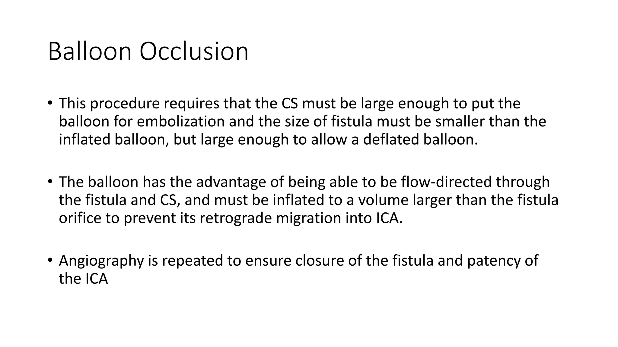Carotico-cavernous fistula Presentation. | PPTX