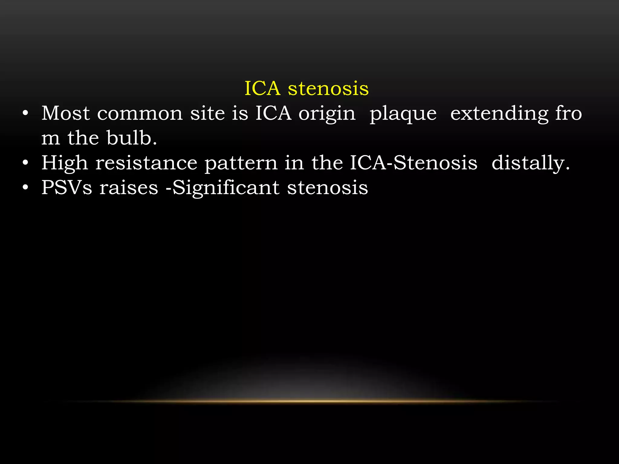 CAROTID DOPPLER STUDY | PPTX