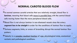 Carotid Doppler Ultrasound: Principles and Pitfalls | PPTX
