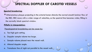 Carotid Doppler Ultrasound: Principles and Pitfalls | PPTX